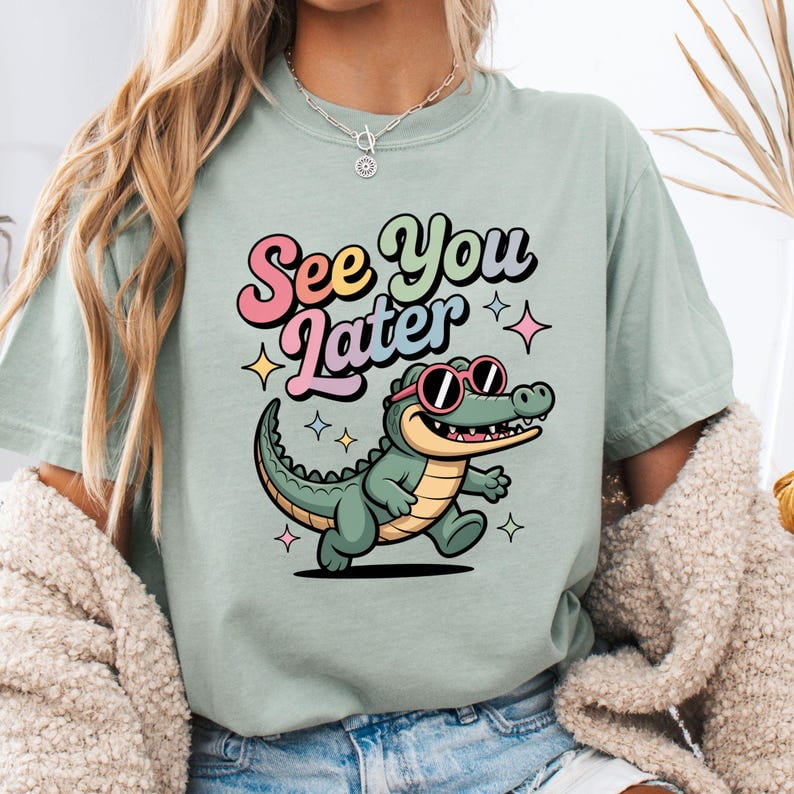 See You Later Aligator Shirt, Last Day Of School Teacher Shirt, End Of ...