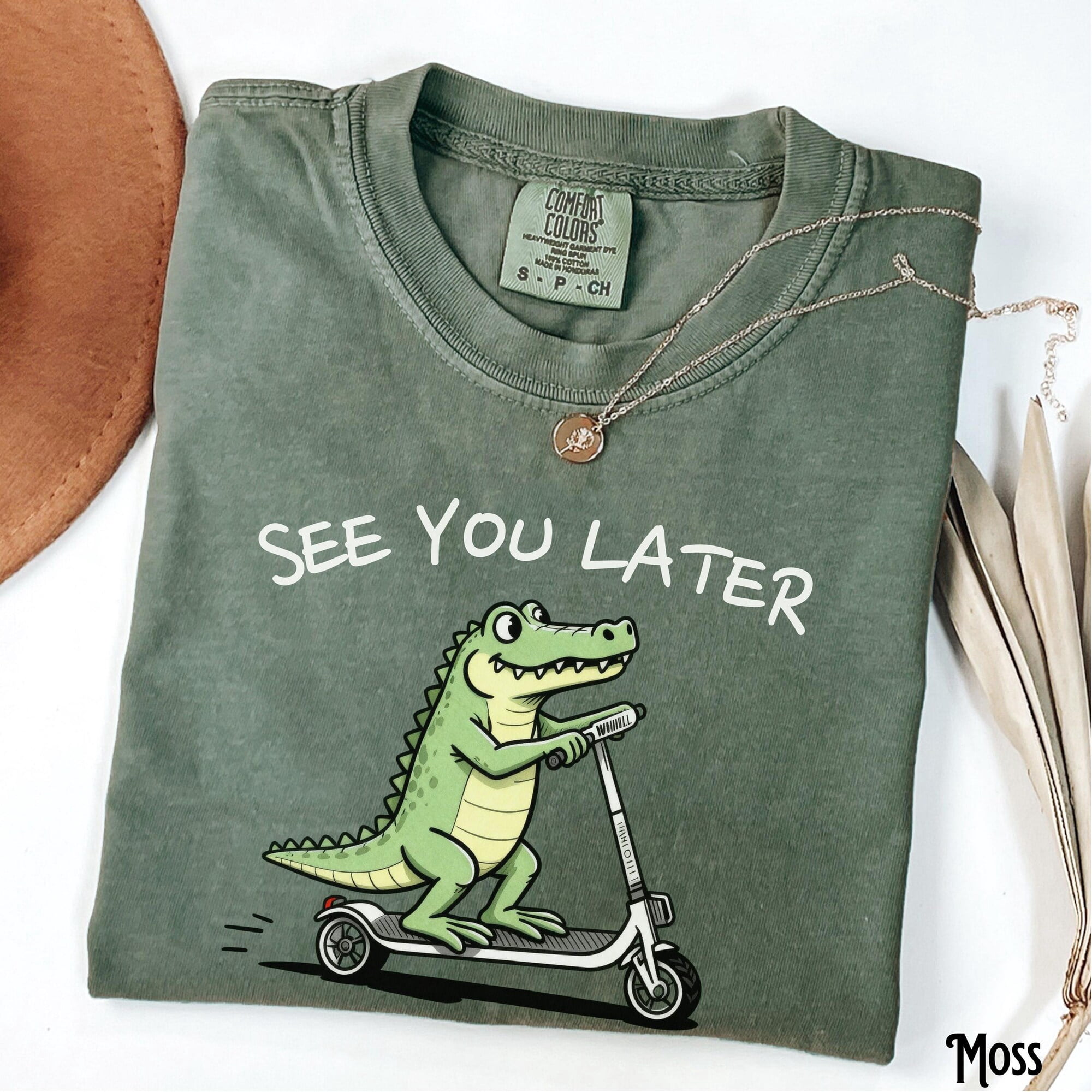 See You Later Alligator Funny Later Gator Scooter Retirement Goodbye ...