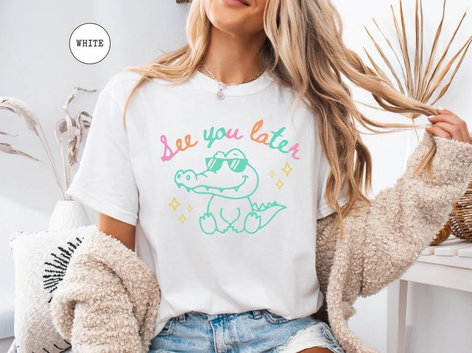 See You Later Alligator Teacher Shirt, Last Day of School Tee, End of ...