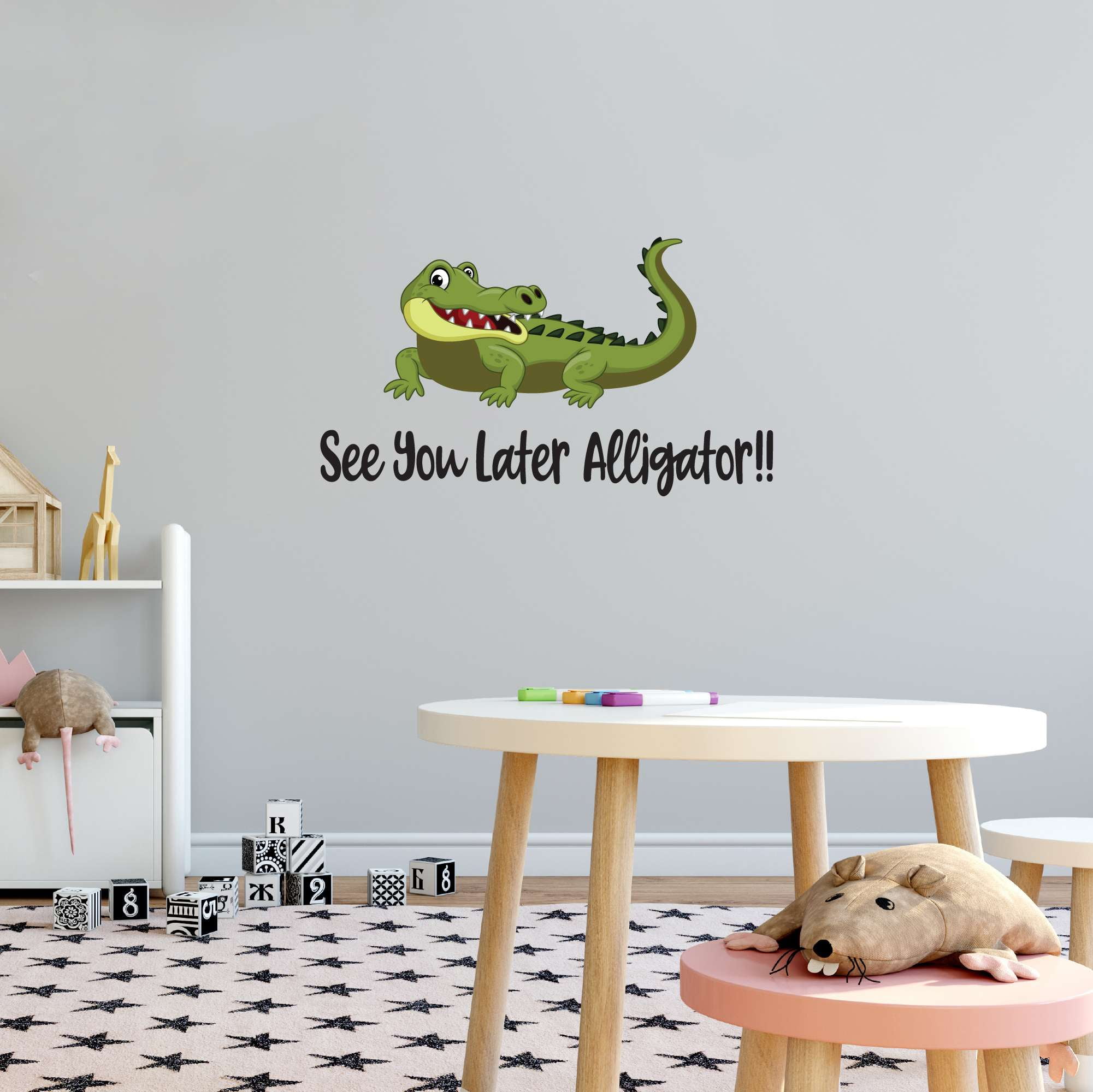 See You Later Alligator Zoo Swamp Marsh Africa Zebra Lion Safari Jungle ...