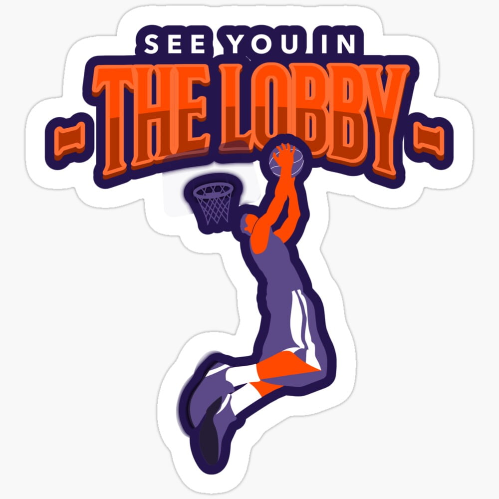 See You In The Lobby Sticker Baseball Sticker, Football Sticker ...