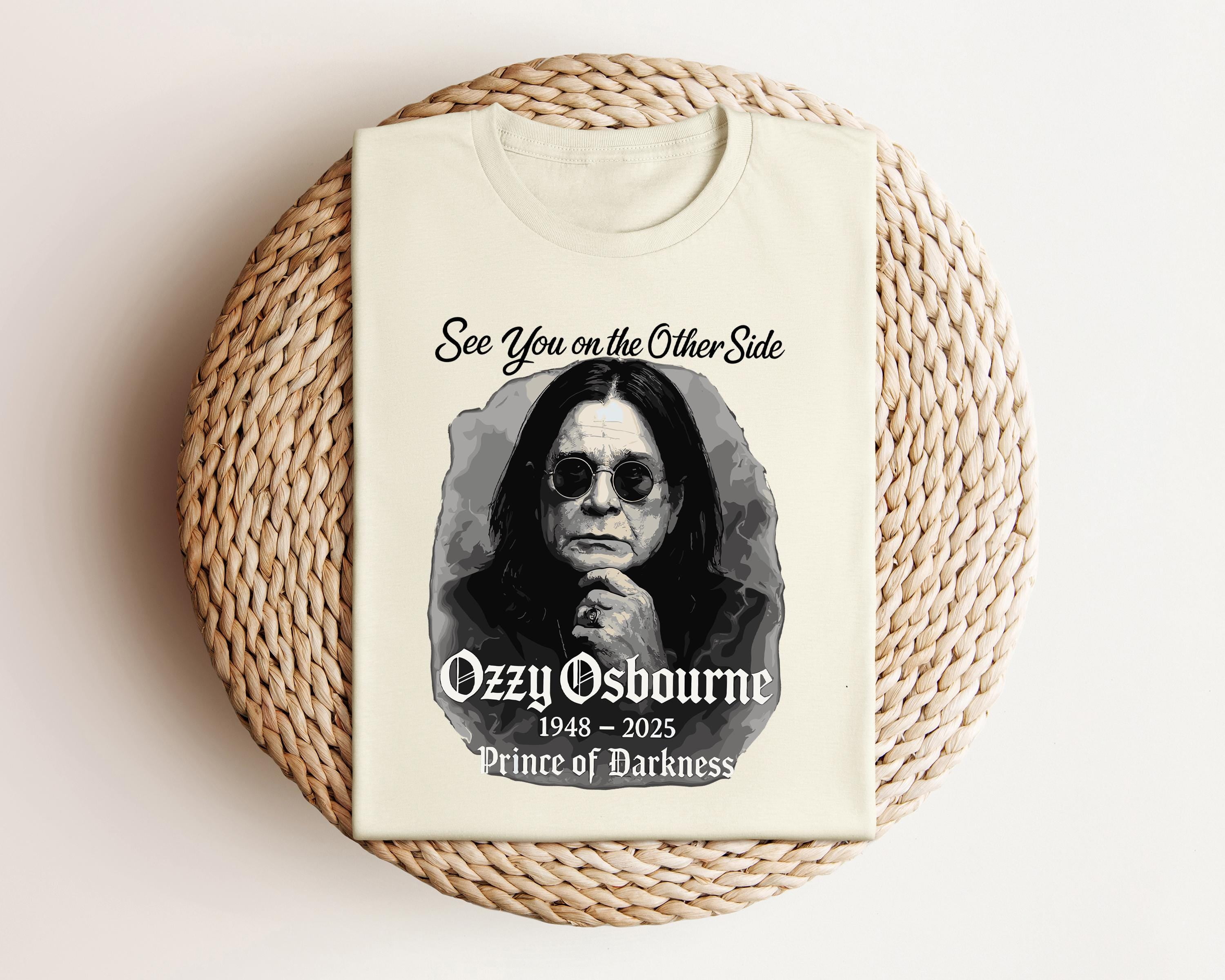 See You On The Other Side, RIP Ozzy Tshirt, Ozzy Osbourne T-Shirt ...