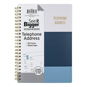Best Rated and Reviewed in Telephone & Address Books - Walmart.com