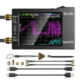 SeeSii Nanovna-H Vector Network Analyzer,Upgraded HW3.6 10KHz-1.5GHz MF HF VHF UHF Antenna ...