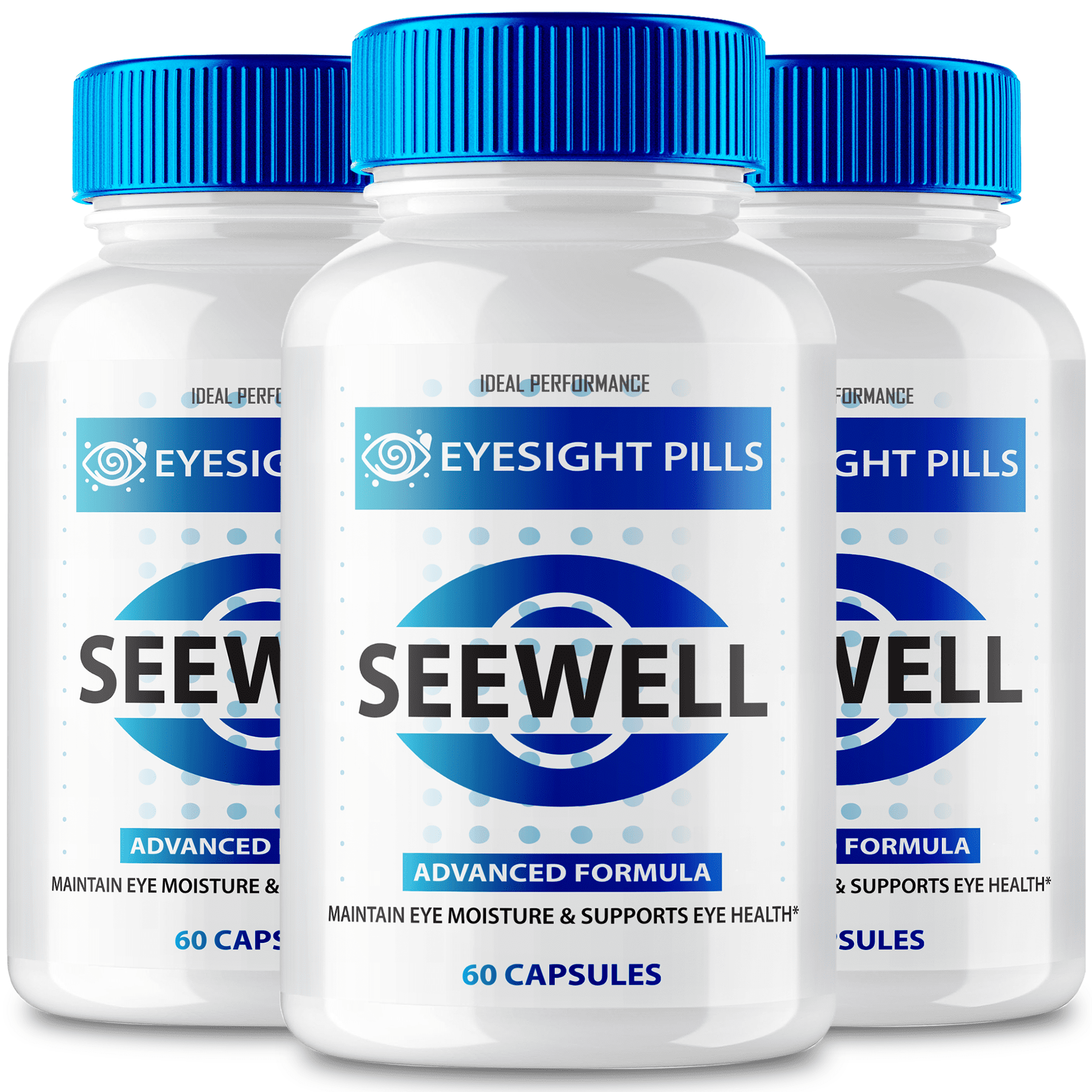 SeeWell Eye Health Supplements Capsules See Well Vitamins Pills (3 Pack ...