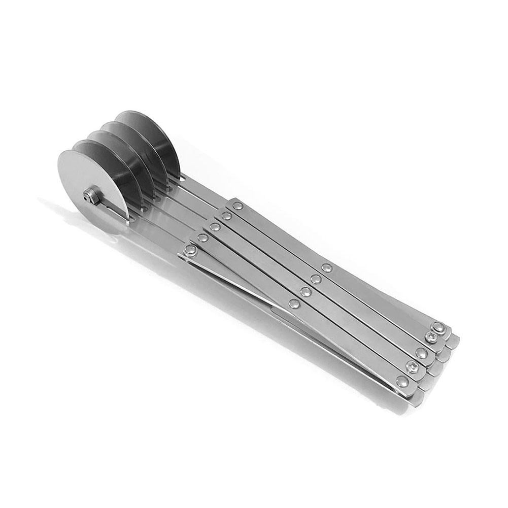 Seebee 3-7 Whl Pastry Cutter Stainl Stl Pizza Slicer lti-Rod Dough ...