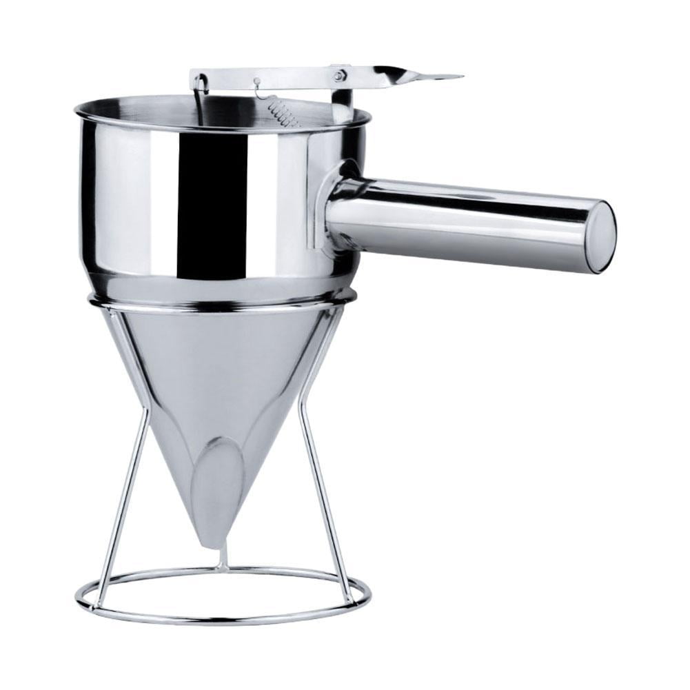 Seebee Fnel Dispenser Stainl Stl Cone-shaped Batter Pancake Baking ...