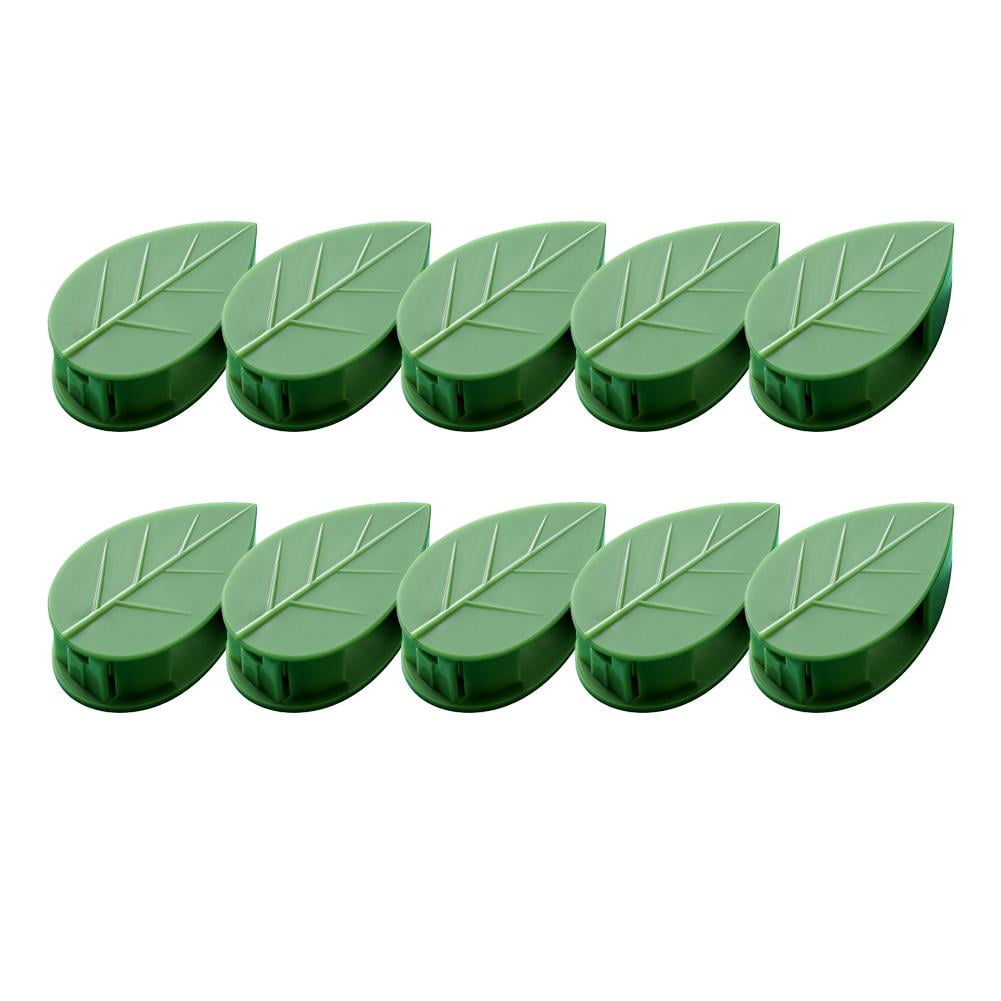 Seebee JHIALG Plant Climbing Wall Fixture Clips 50 Pcs, Mini Leaf Clips ...