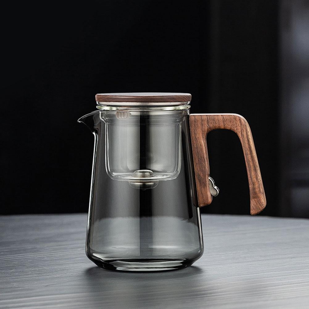 Seebee One Cli Magnetic Switch Tea Separation Filtration Glass Tea Pot ...