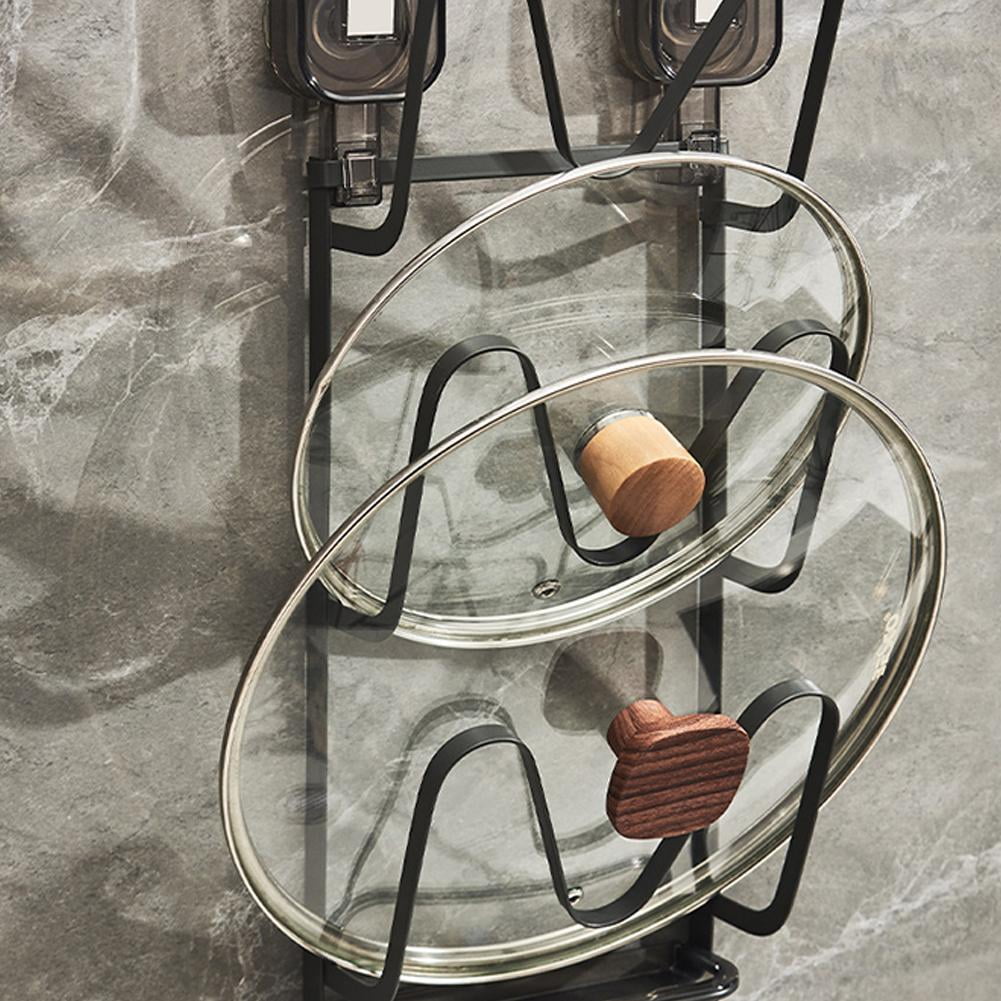 Seebee Powerful Suction Cup Pot Lid Ra Without Pching Ra Organizer GXW ...