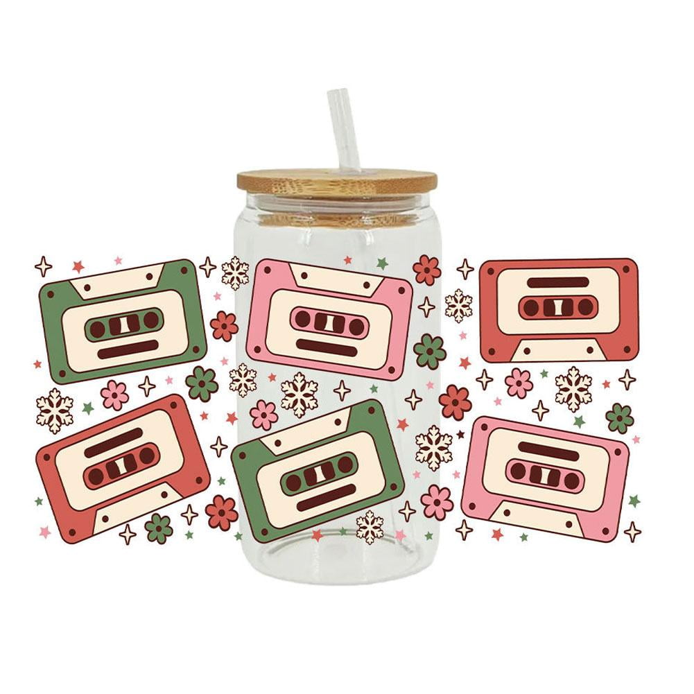 Seebee UV DTF Transfers Stiers Waterproof Cup Wrap Transfer Decals for ...