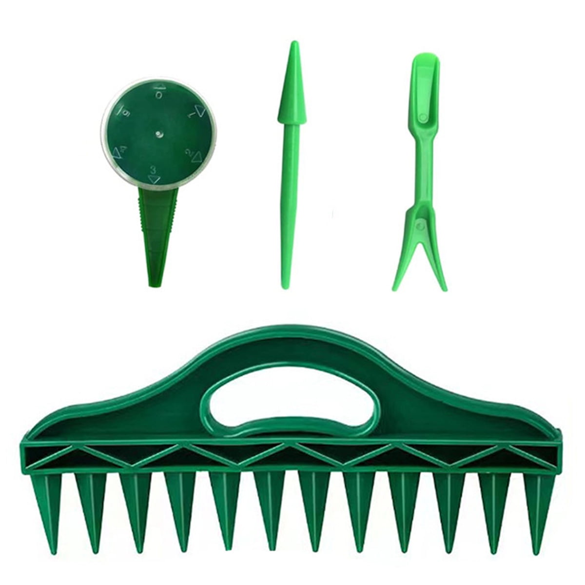 Seed Dibber, Multifunctional Seed Spacer Tool, Seed-in Soil Digger ...