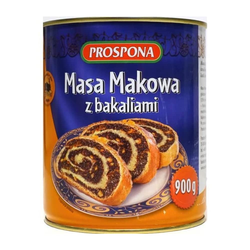 Seed Filling with Fruit 900g | Masa Makowa z Bakaliami | Product of Poland - Walmart.com