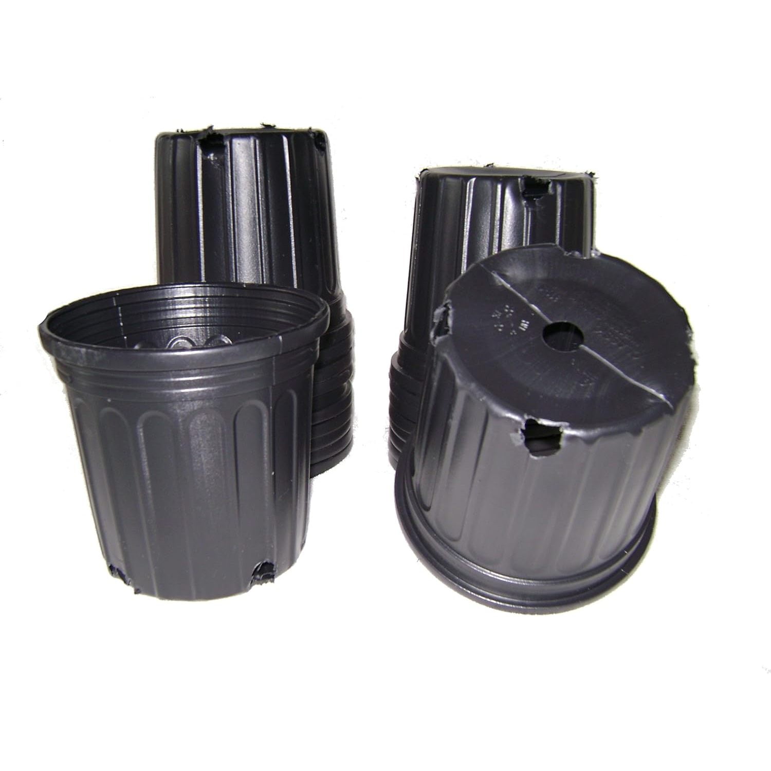 Seed Kingdom 100 New Plastic Nursery 1 Gallon Trade Pot ~ Holds 0.66 Gal - Walmart.com