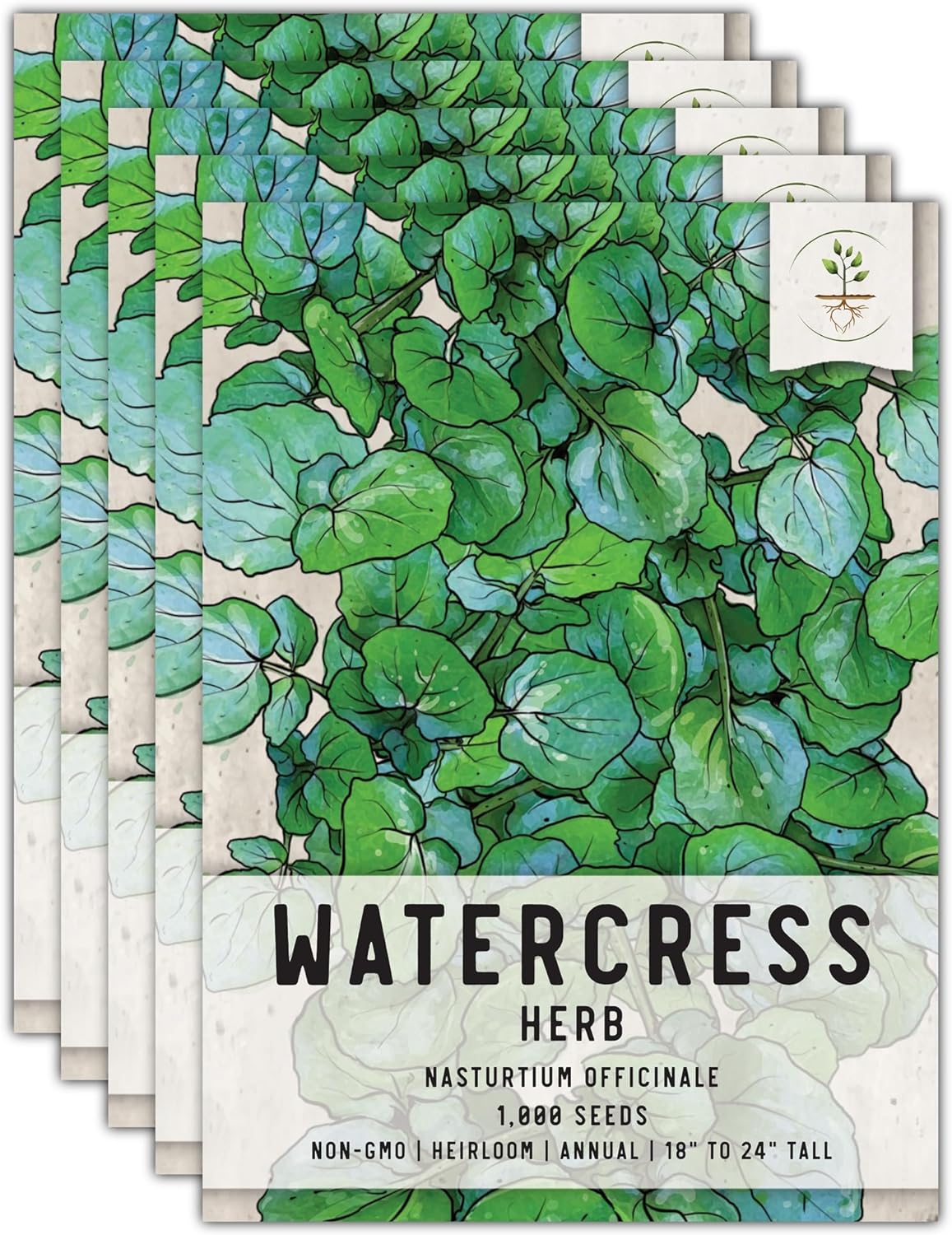 Seed Needs, True Watercress Seeds - 500 Heirloom Seeds for Planting ...