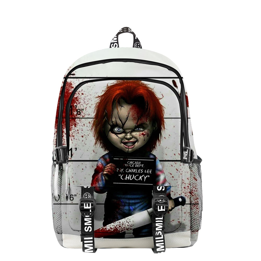Seed Of Chucky Chucky Season 2 Merch Cloth Backpack Zipper Student ...