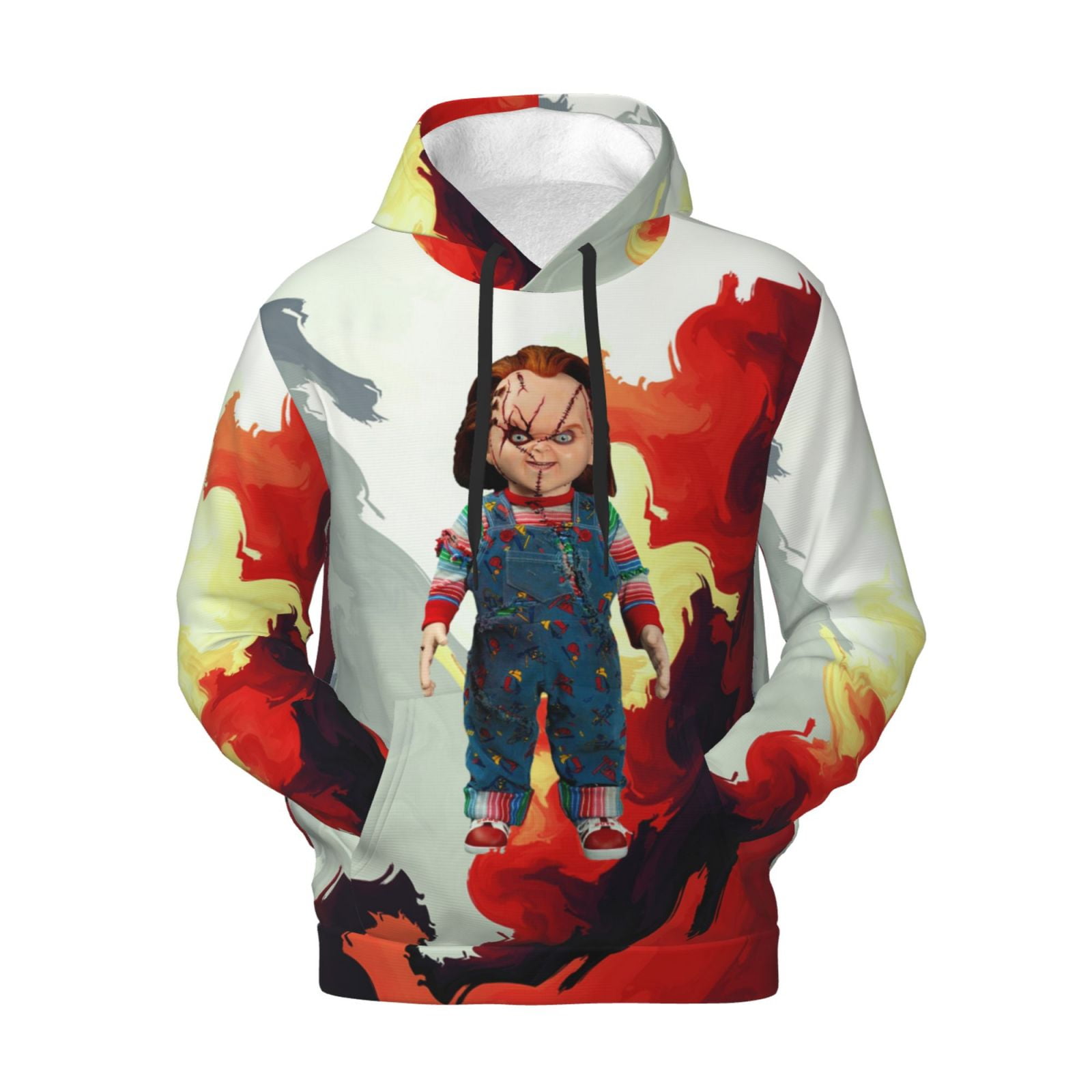 Seed Of Chucky Men's Sweatshirt Hoodies Soft Plush Fleece Pullover ...