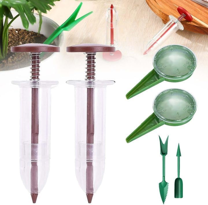 Seed Planter Tool, 6 Pcs Mini Seed Spreader, 2025 Seed Spreader Handheld, Mini Sowing Seed ...