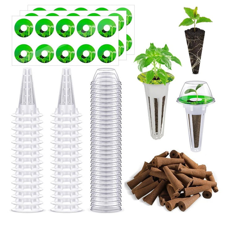 Seed Pods Kit for Aerogarden,Hydroponic Garden Accessories Pod Kit for ...