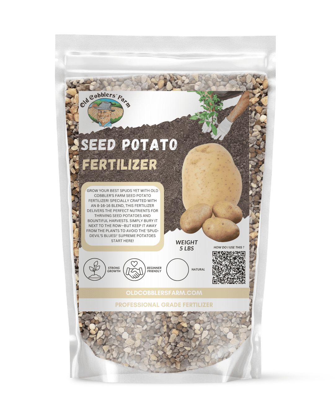 Old Cobblers Farm's Premium Blend Seed Potato Fertilizer, 20 lbs ...