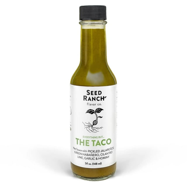 Seed Ranch Gourmet Everything OIF8 But the Taco Hot Sauce, Medium Heat ...