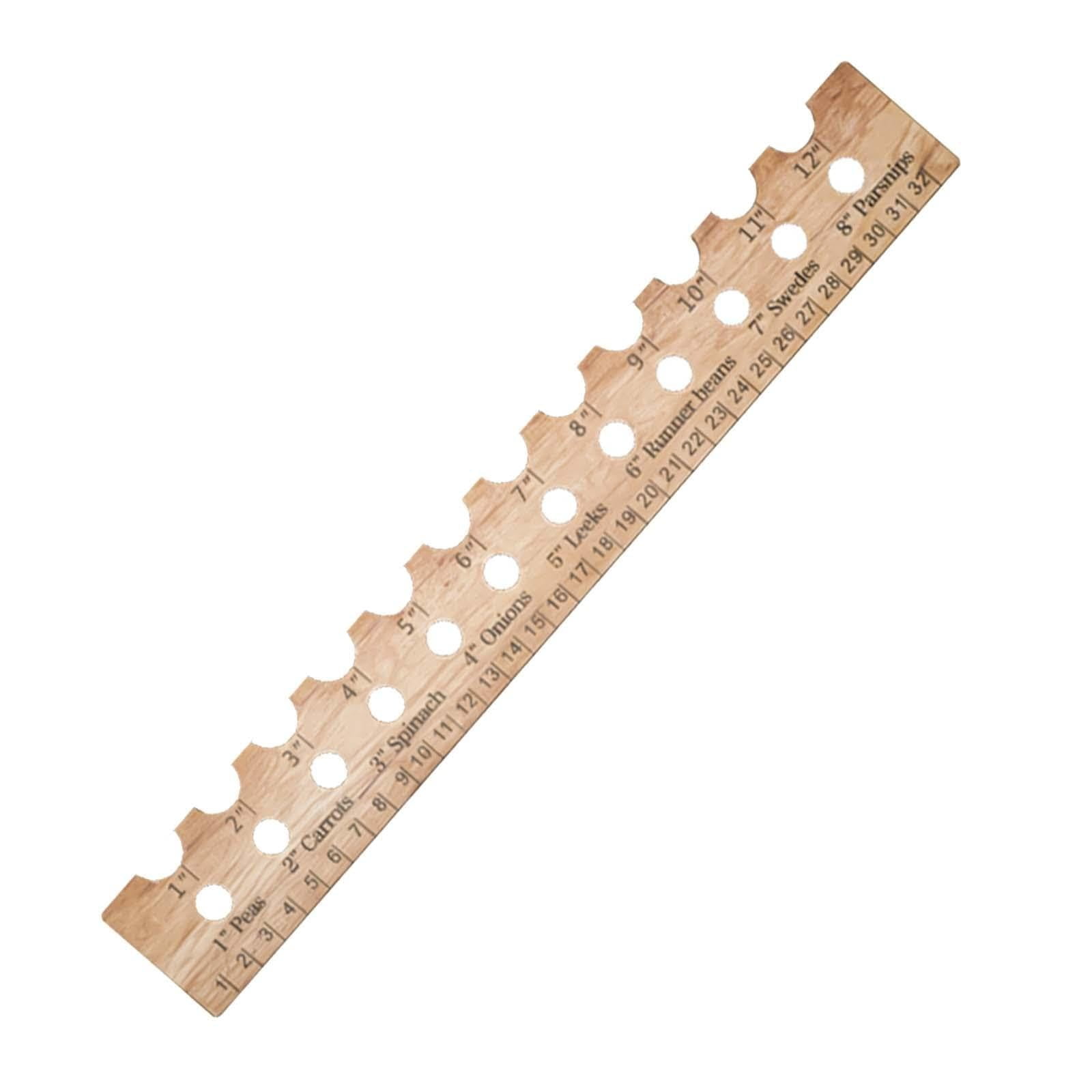 Seed Spacer Seed Ruler Seed Spacing Ruler With Inch And Centimetre ...