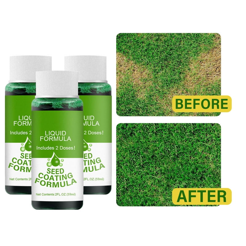 Seed Spray Liquid - Lawn & Garden Sprayers - Green Grass Paint for Lawn ...