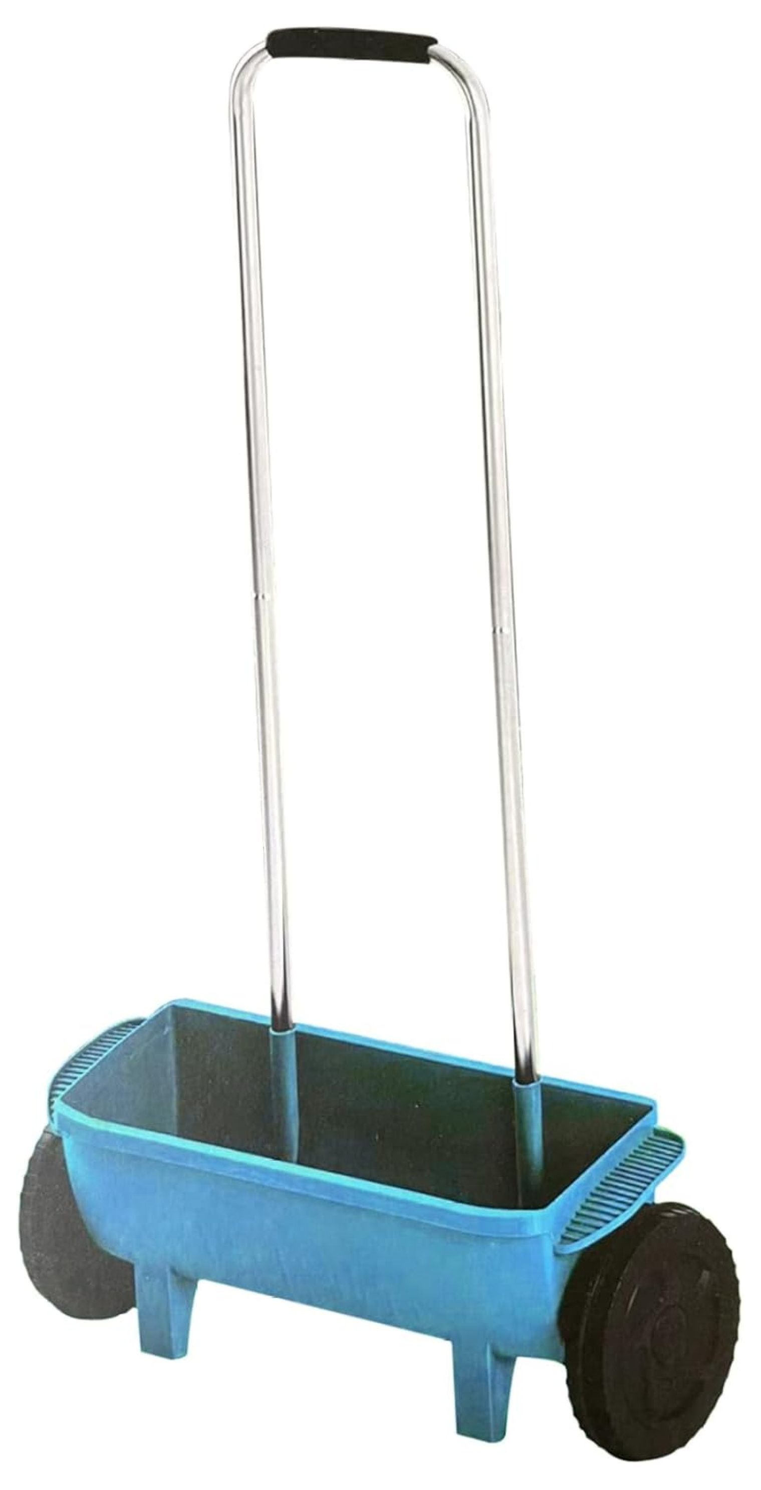 Seed Spreader Hand Push 12L Drop Spreader Long Handle Compost Spreader ...