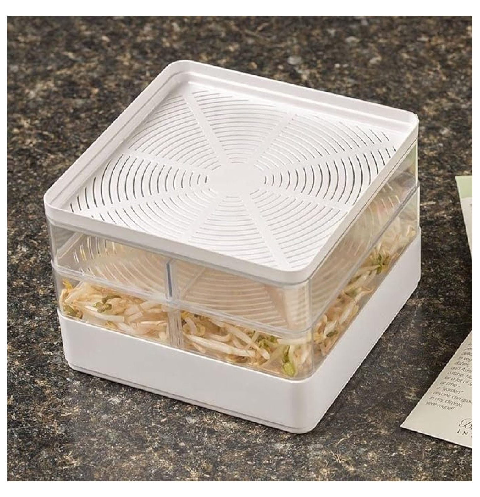 Seed Sprouter Kit - USA Made Countertop Sprouting System for Healthy ...