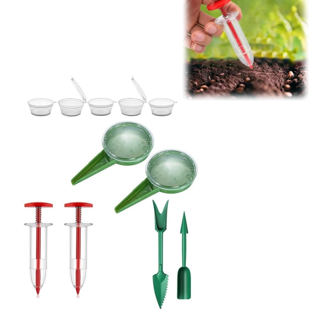 Seed Starter Kit, 11 PCS Mini Seed Spreader, 2024 New Mini Sowing Seed ...