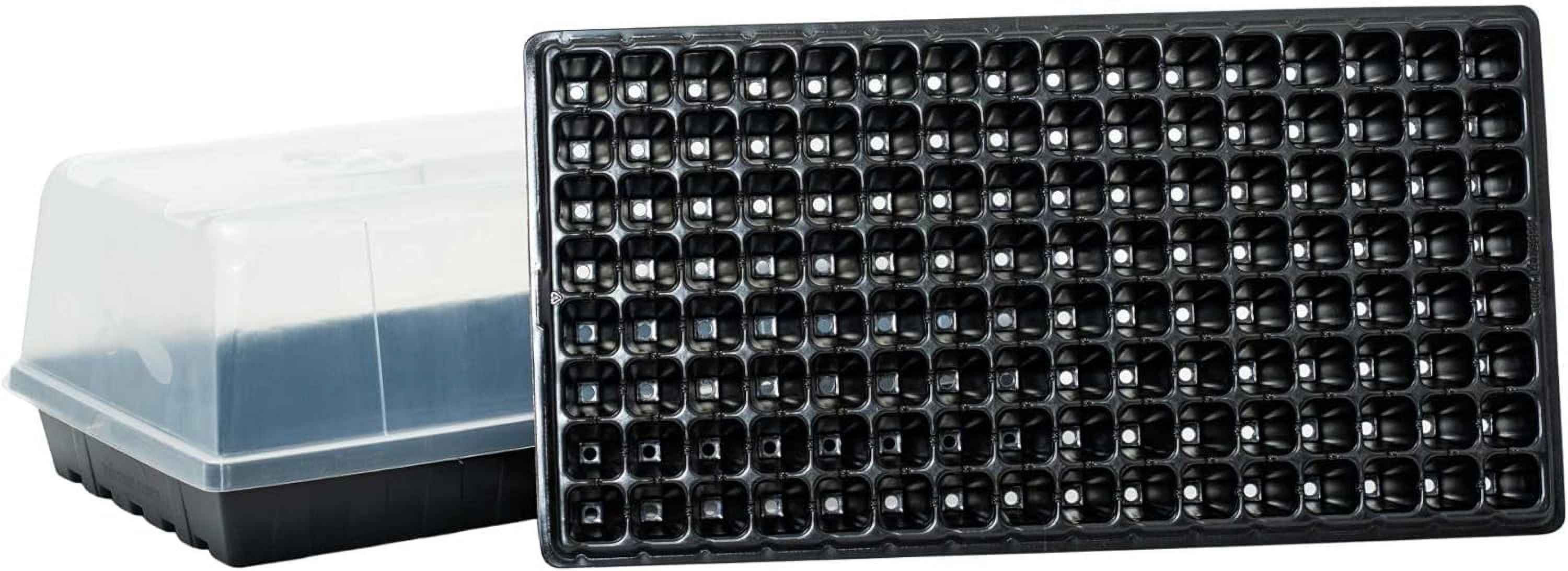Seed Starter Kit 128 Cell Extra Strength, 10 Pack - 1020 Tray, Humidity ...