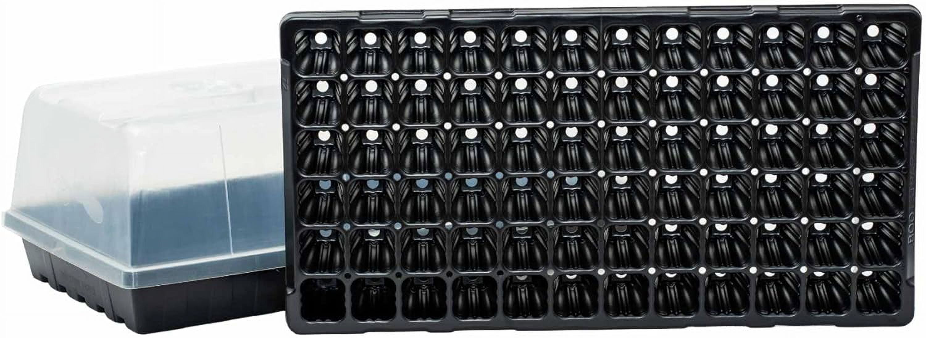 Seed Starter Kit 72 Cell Extra Strength, 10 Pack - 1020 Tray, Humidity ...
