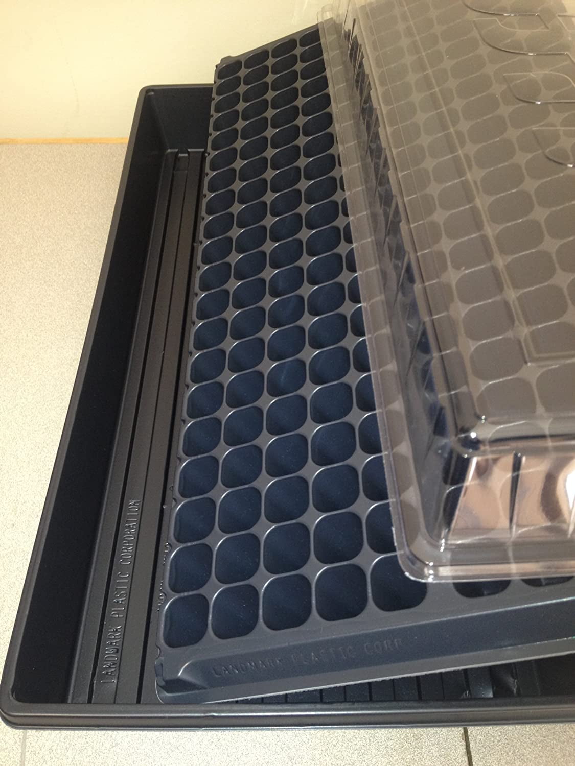 Seed Starting Kit (2ea) Seed Trays, 200 Cell Plug Trays, Humidity Dome ...