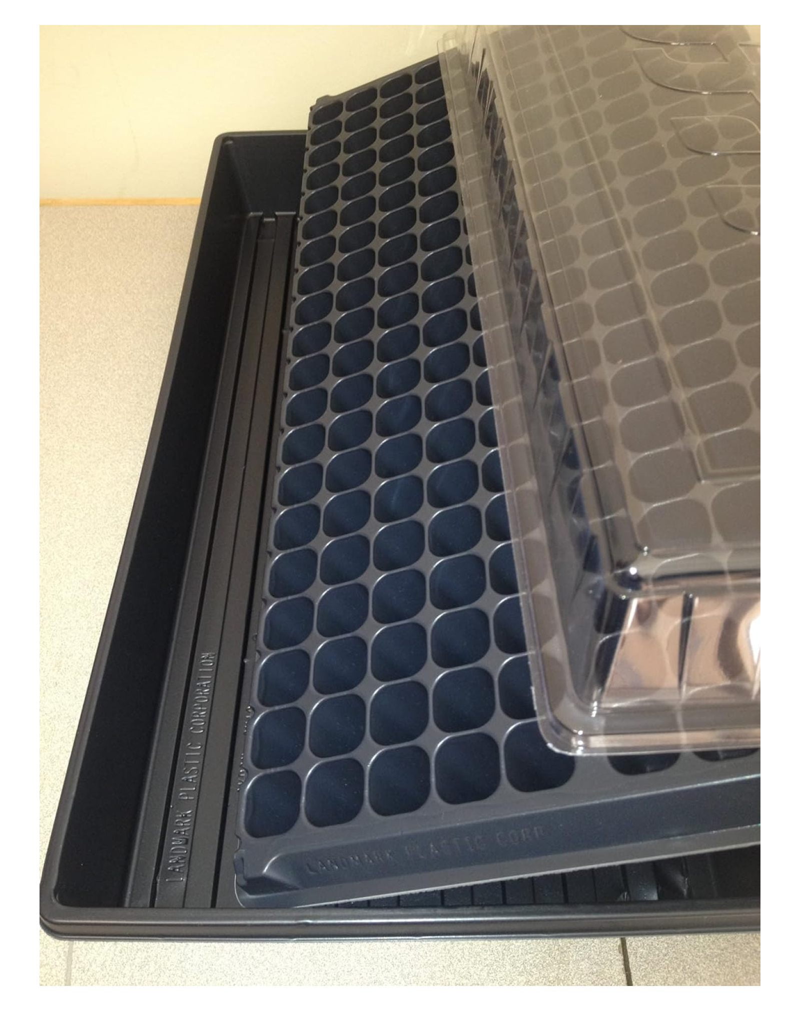 Seed Starting Kit (2ea) Seed Trays, 200 Cell Plug Trays, Humidity Dome ...