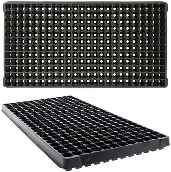 Seed Starting Plug Flats, 50 Pack 288 Cells -Seedling Starter for ...