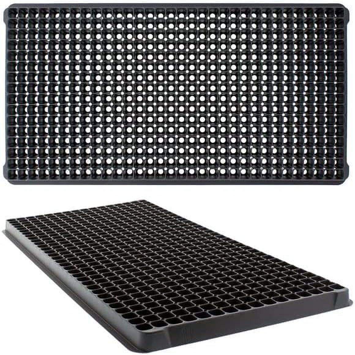 Seed Starting Plug Flats, 50 Pack 512 Cells -Seedling Starter for ...