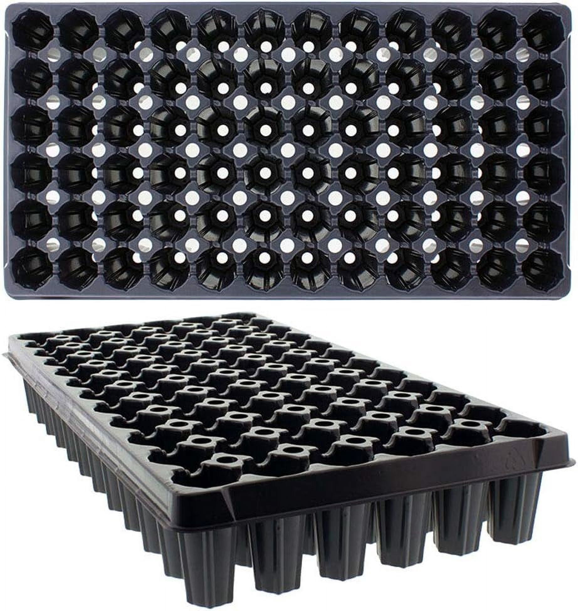 Seed Starting Plug Flats, 72 Cells Star (DEEP), 10-Pack - Walmart.com