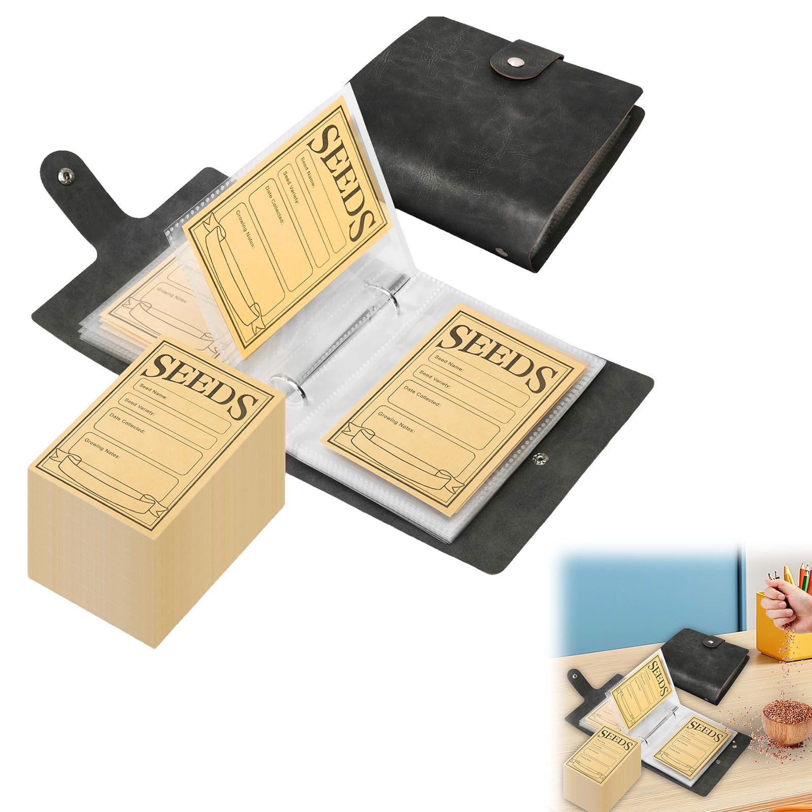 Storage Organizer Packet Organizer 50pcs Self-Sealing Envelopes ...