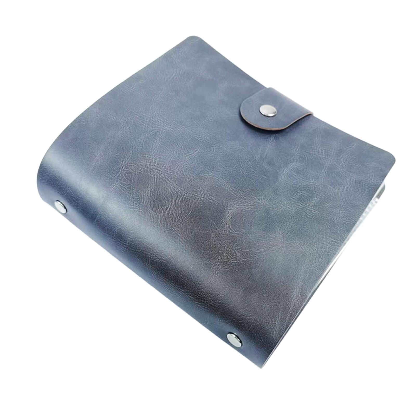 Seed Storage Organizer Seed Saver Garden Seed Holder PU Leather 2-ring ...