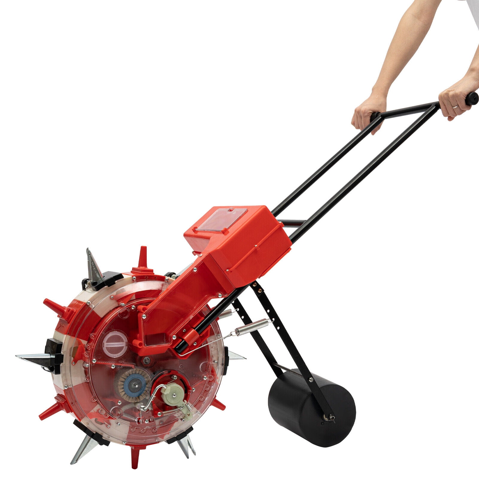 Seeder Planter Seeder Machine Hand-Push Roller Seeder Tool Home Handheld Seeding Machine ...