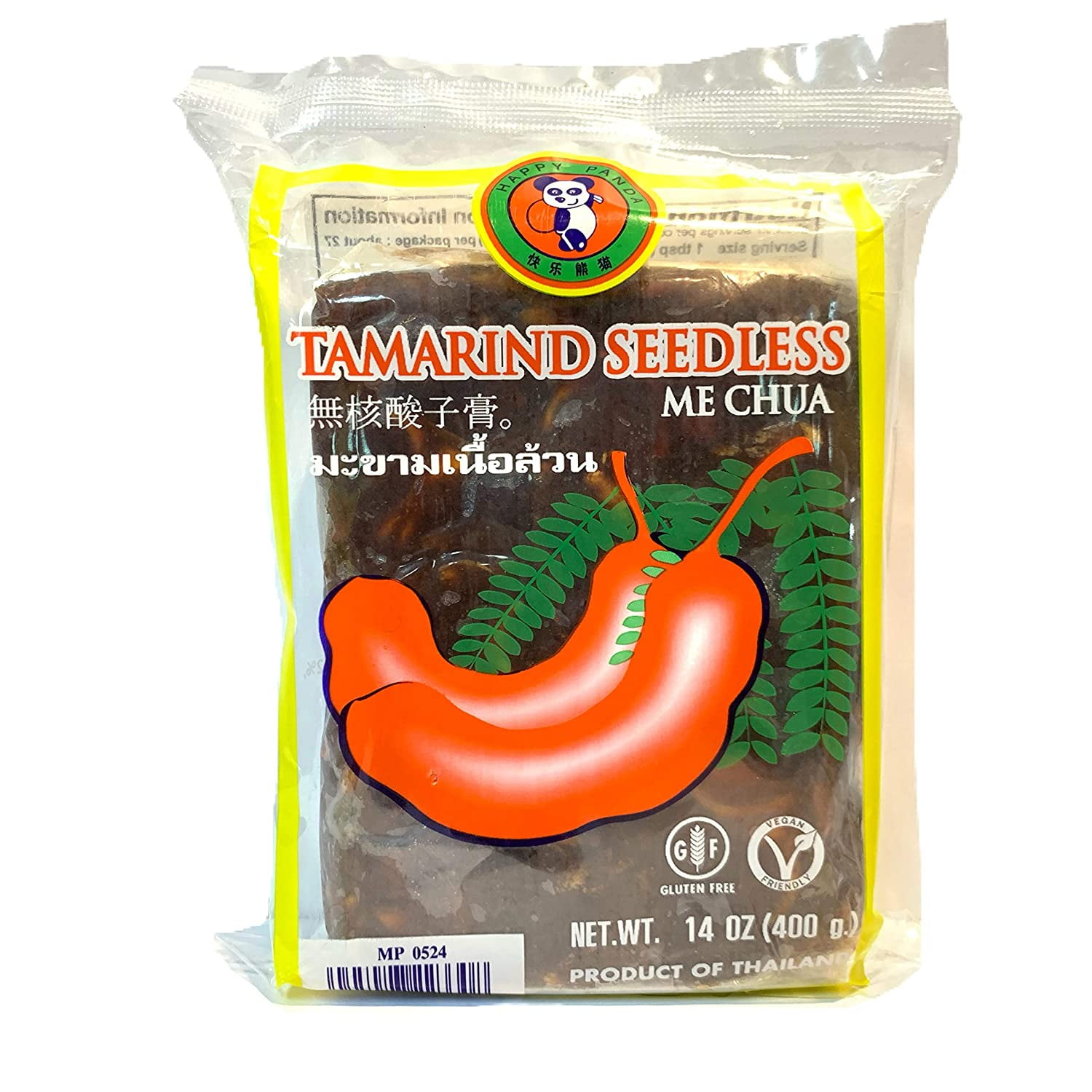 Seedless Tamarind Paste 14oz x 4 Pack(Imli | Chua | Tamarindo ...