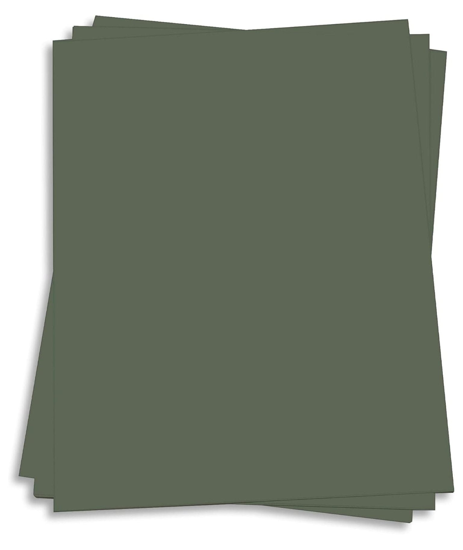 Seedling Green Card Stock - 8 1/2 x 11 Gmund Colors Matt 111lb Cover ...