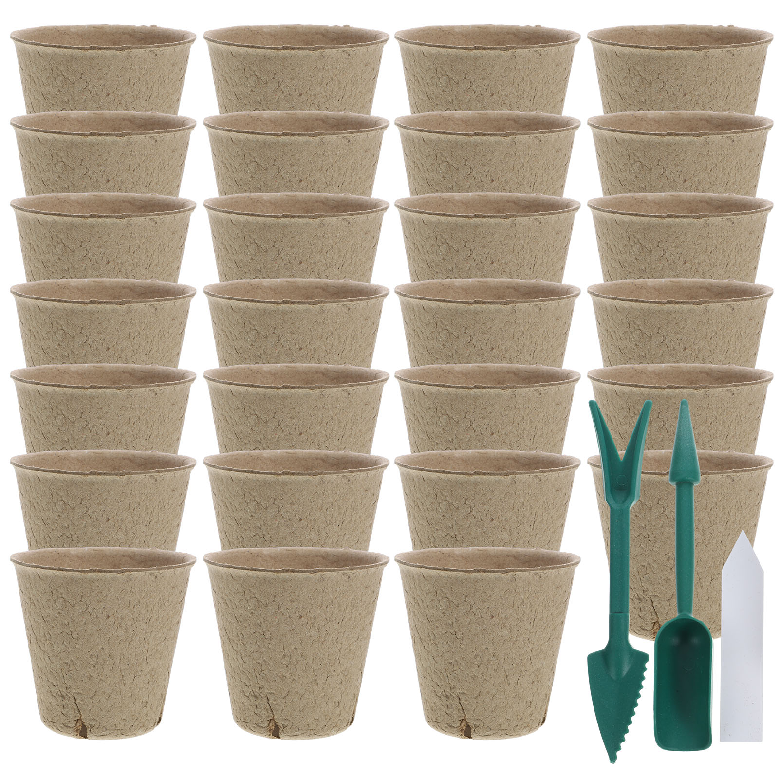 Seedling Pot Pulp Planter Flower Pots Indoor Garden Cultivator Tool ...