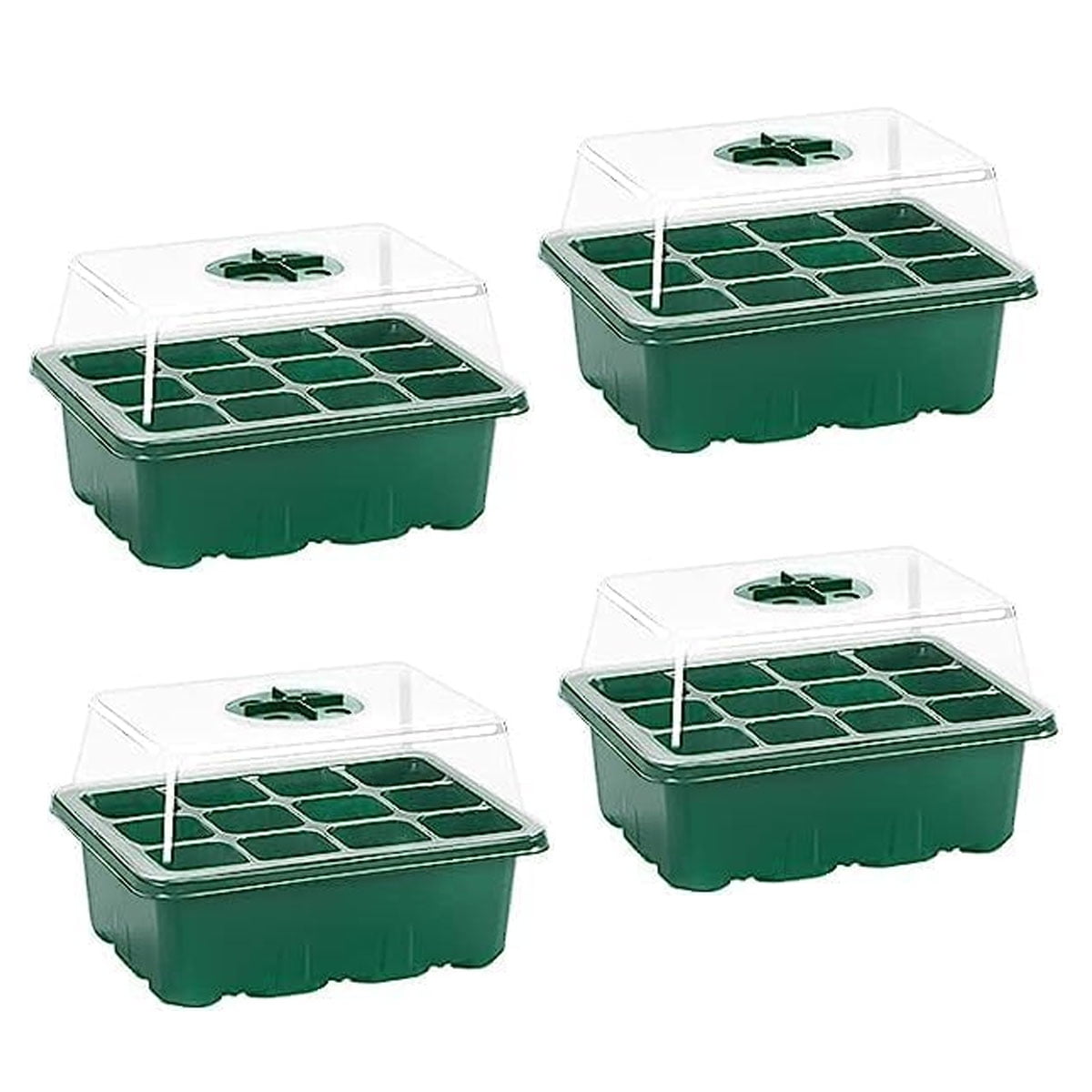 Seedling Success Story, High Quality Clear Plastic Seed Starter Kit ...