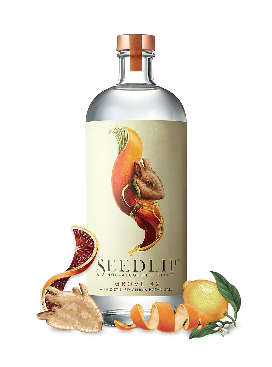 Seedlip Grove 42 - Non-alcoholic Spirit | Calorie Free, Sugar Free ...