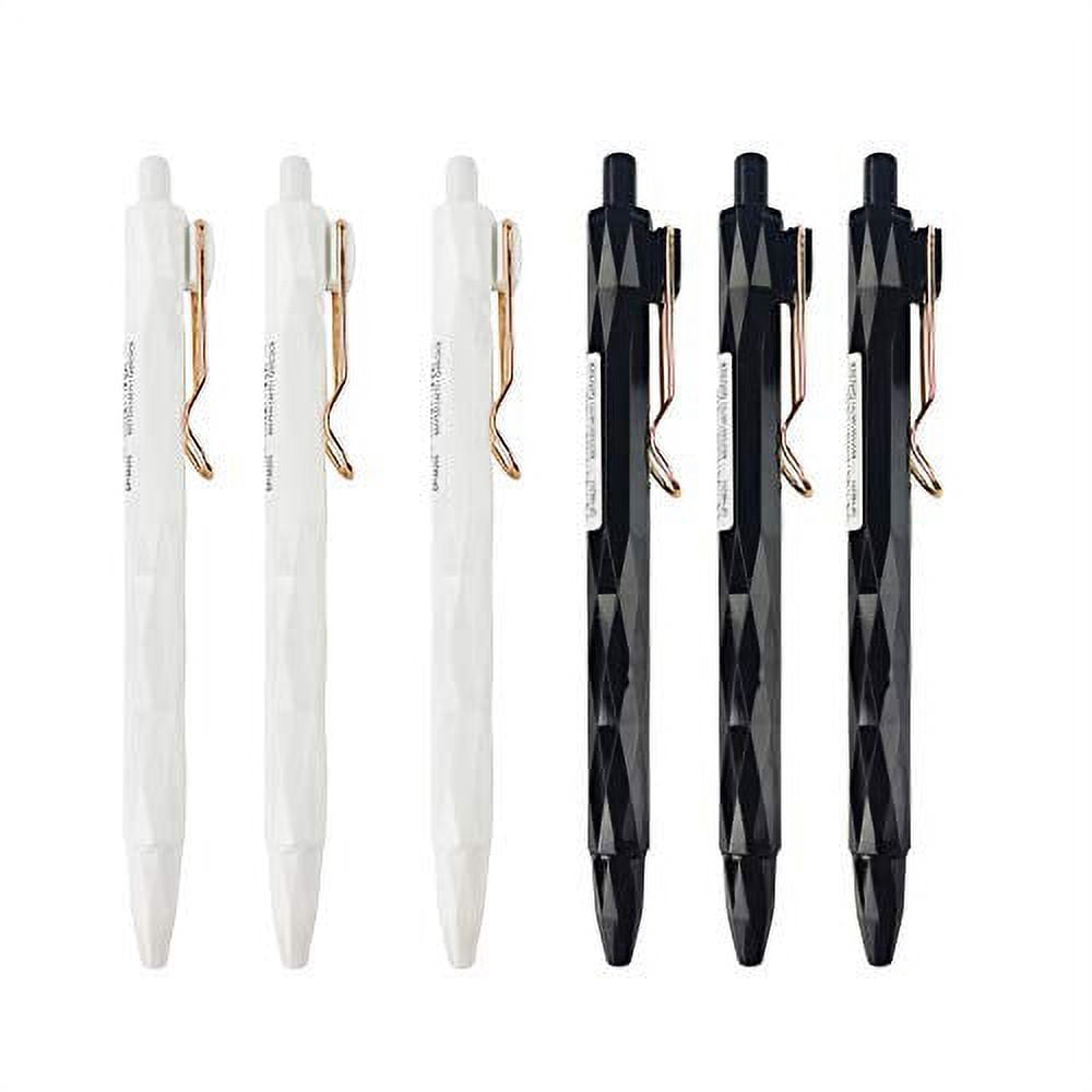 Seedrulia Retractable Gel Pens, Black Ink, Cute Pens, Pastel Pens ...