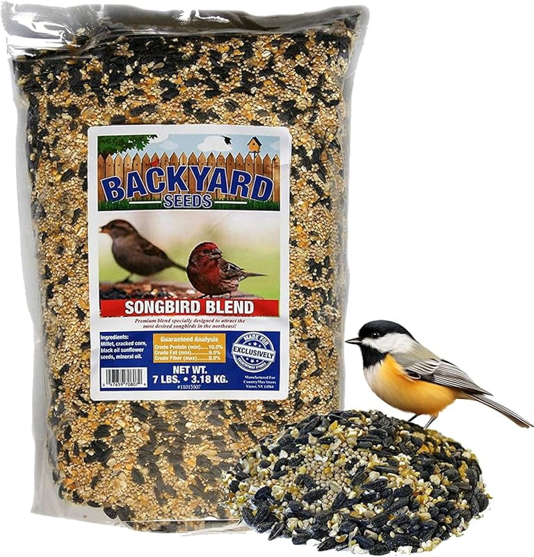 Seeds Songbird Blend Mixed Bird Seed - Attracts Bluebirds, Cardinals ...