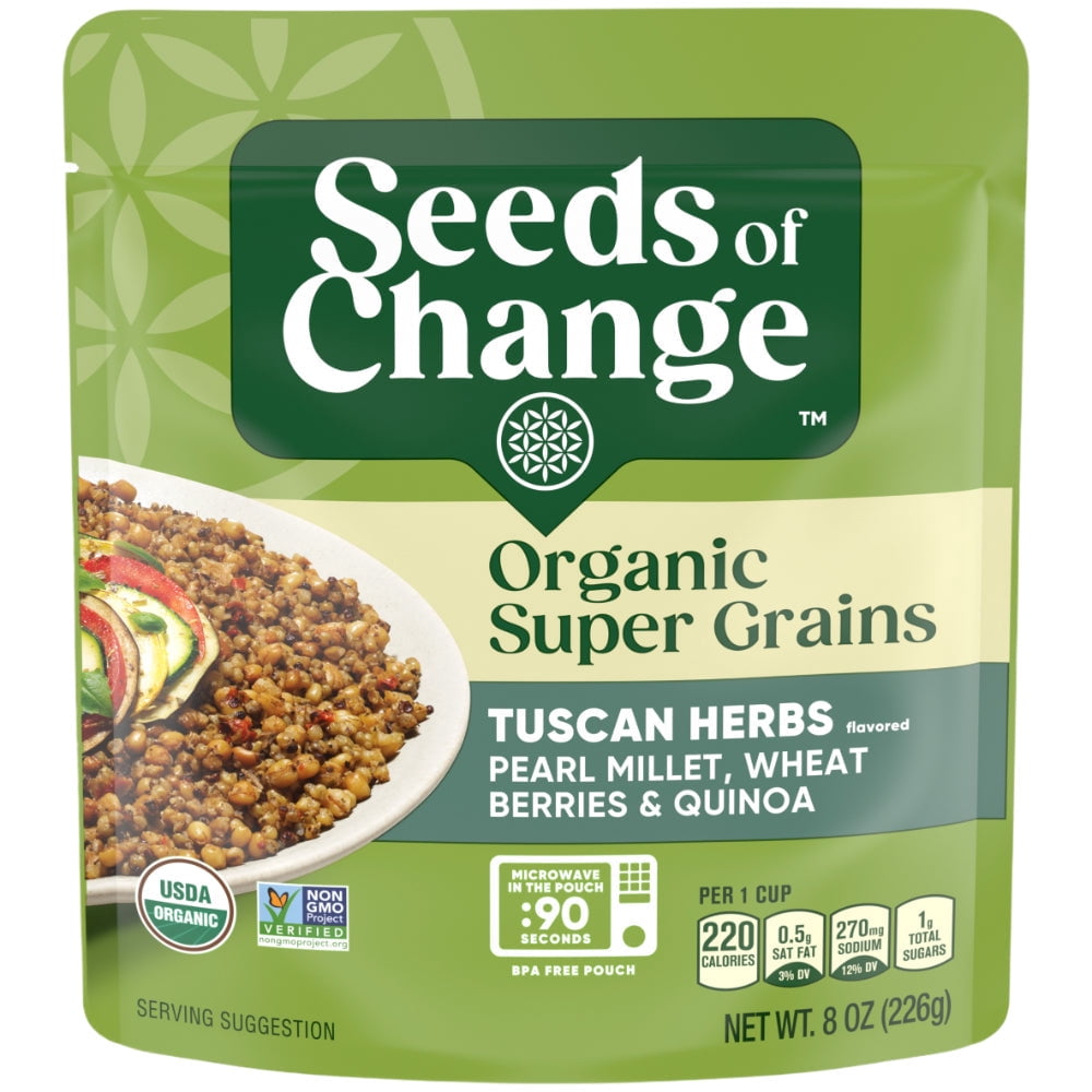 Seeds of Change Organic Super Grains Tuscan Herbs - Walmart.com