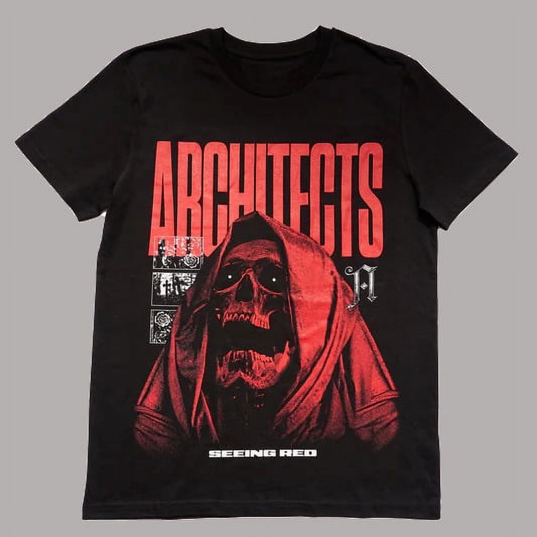 Seeing Red Album Architects Band Music Black All Size Shirt Adults ...