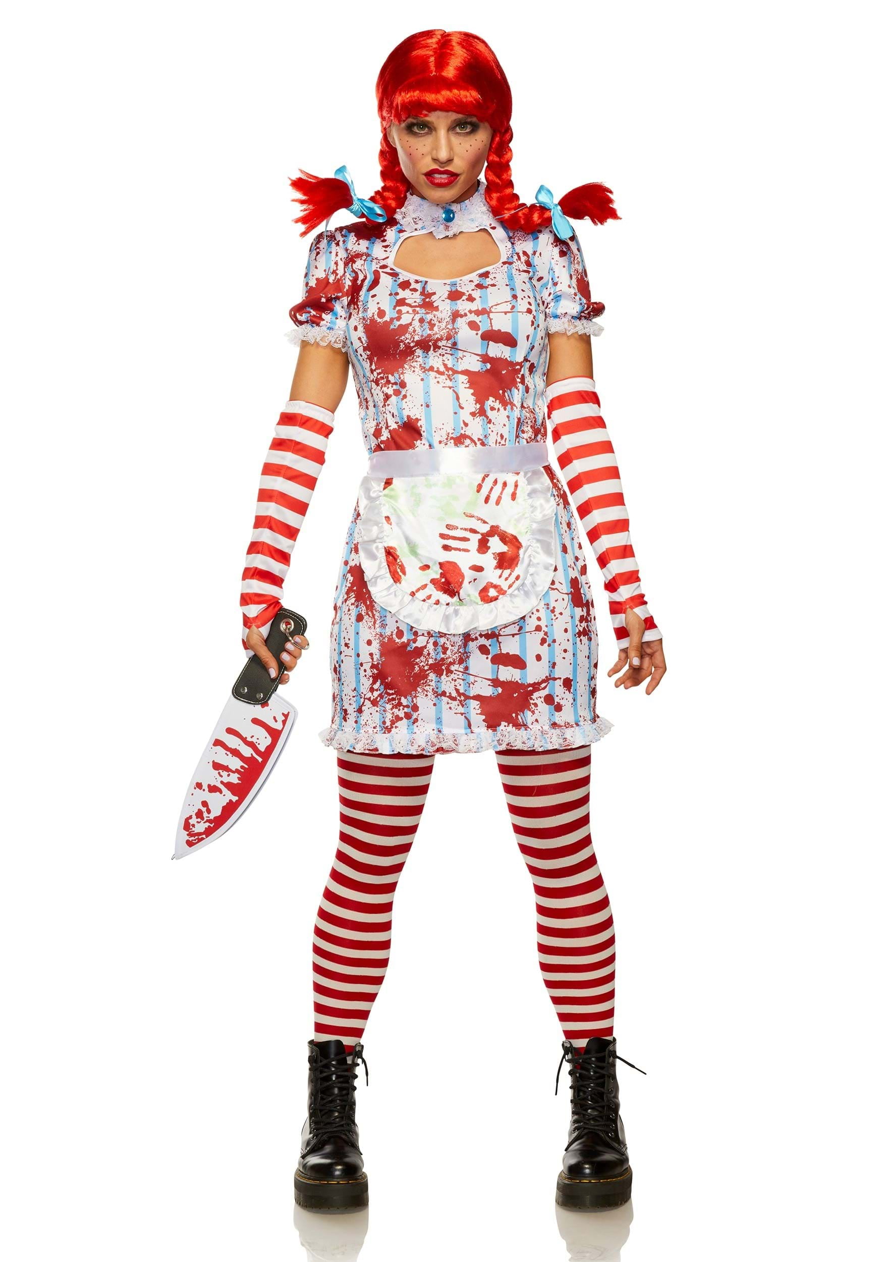 Seeing Red Evil Fast Food Girl Adult Costume | X-Large Female - Walmart.com